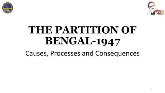 Partition of Bengal 1905 | PPTX | Hinduism | Religion & Spirituality