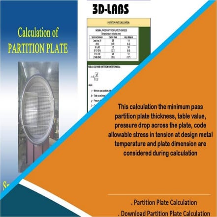 Partition Plate Calculation In UK.pdf | Civil Engineering Industry ...