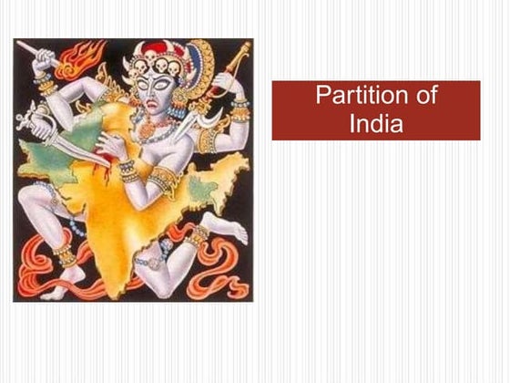 Partition Of India | PPT