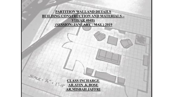 Wooden partition & wall paneling | PPT