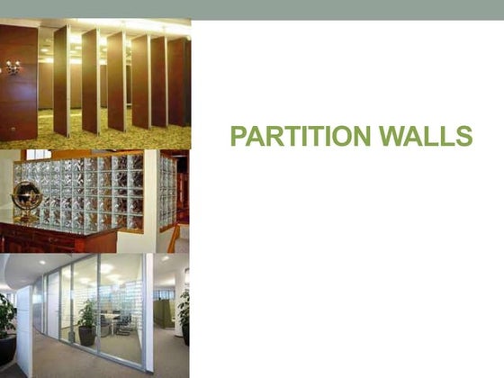 Wooden partition & wall paneling | PPT