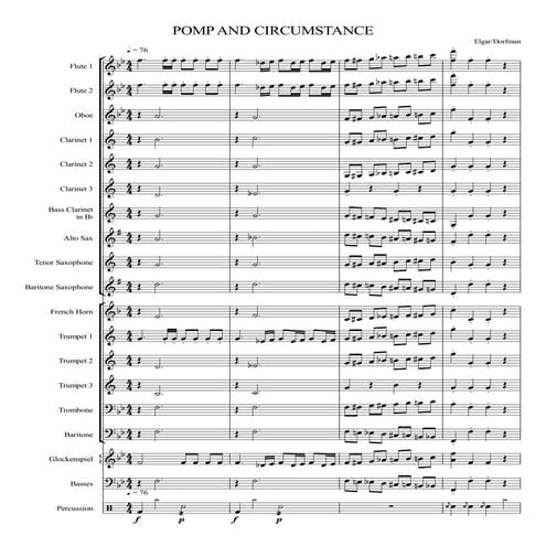 Pomp and Circumstance | PDF