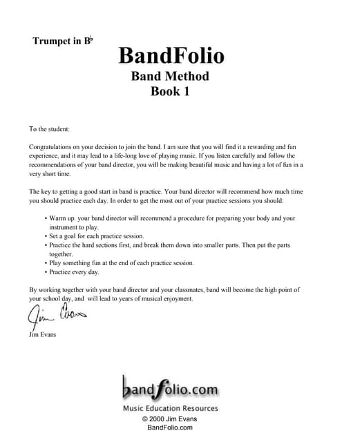 Band Folio.Book 1 - Flute | PDF
