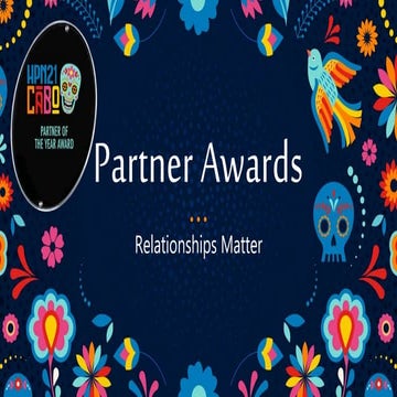 #HPN21 Partner Award Winners | PPTX