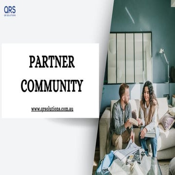 Salesforce partner community | Partner community portal | QR Solutions ...