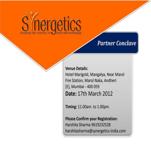 Partner Conclave | PPTX