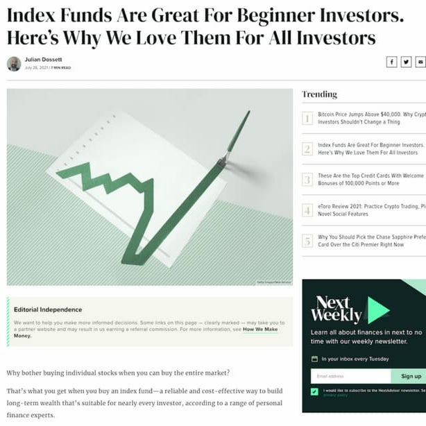 Index funds are great for beginner investors. here's why we love them ...