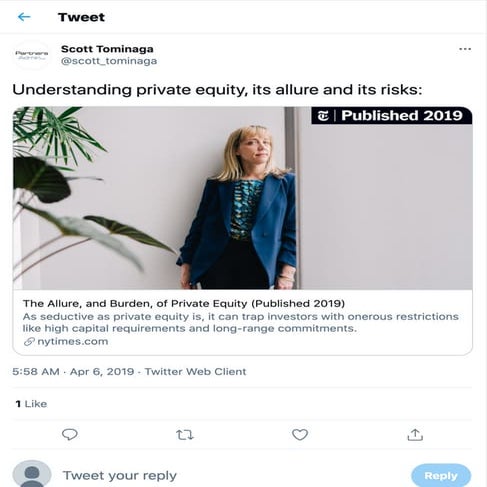 The allure, and burden, of private equity | PDF | Private Equity | Business Banking & Finance