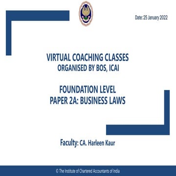 partnership act unit 1.pdf of ca foundation | PDF