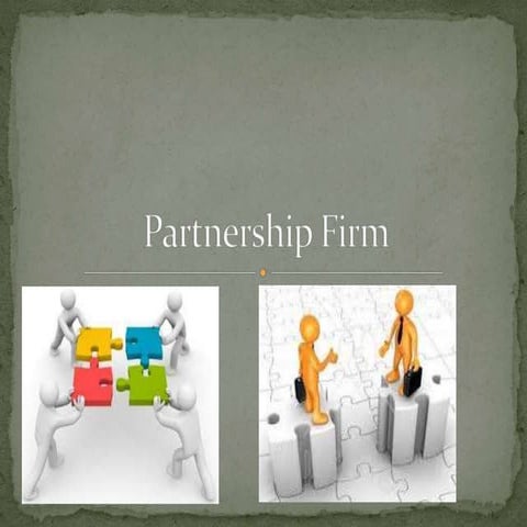 Partnership- Fundamentals