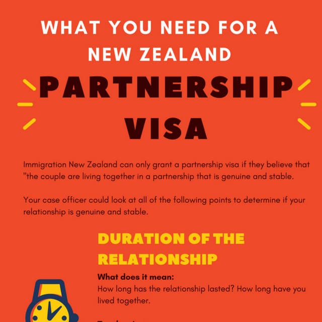 New Zealand Partnership Visa: What you need to show | PDF