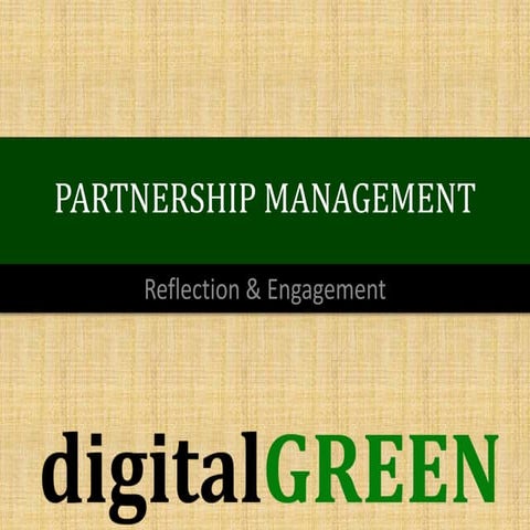 Partnership management | PPTX
