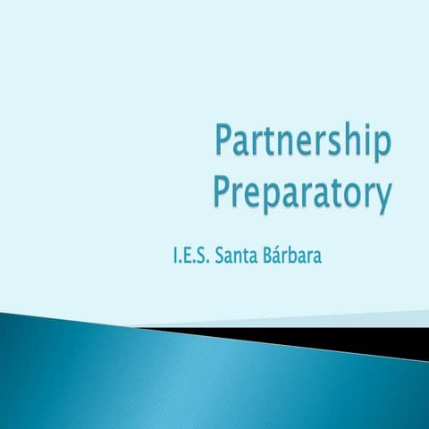 Partnership preparatory | PPTX