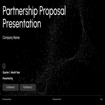 Comprehensive Partnership Proposal Presentation for Business ...