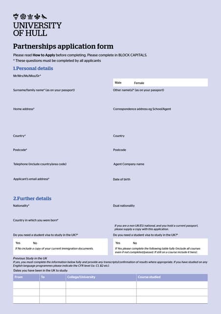 application for OD | PDF