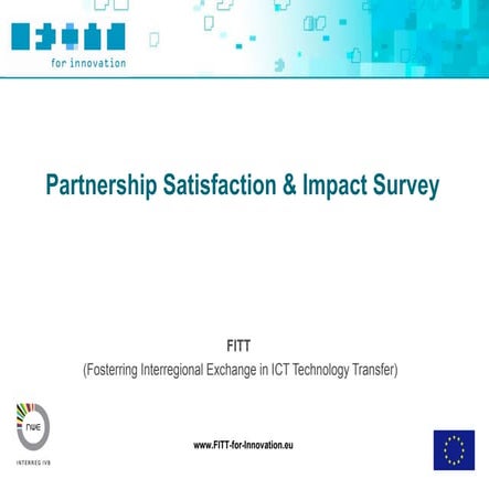 Partnership Satisfaction Impact Survey Final | PPT | Business ...