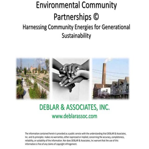 Community Environmental Partnerships | PPTX