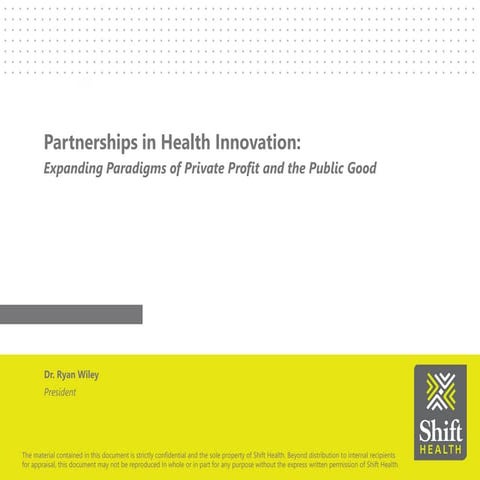 Product Development Partnerships | PDF