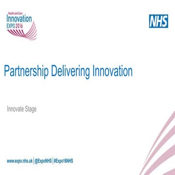 Partnership Delivering Innovation | PPTX