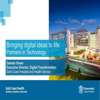 Partners in Technology - Bringing digital ideas to life | PPT