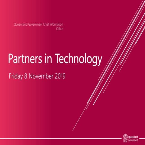 Partners in Technology - 06th June, Tony Grant - Chief Information ...