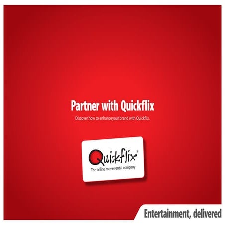 Partner with Quickflix | PPT