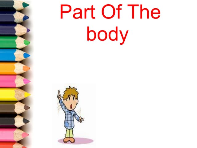 Body parts presentation | PPTX