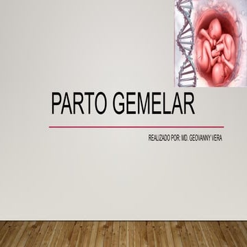 Embarazo múltiple ginecologia .......... | PPT