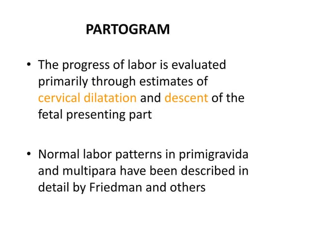 Partogram | PPT