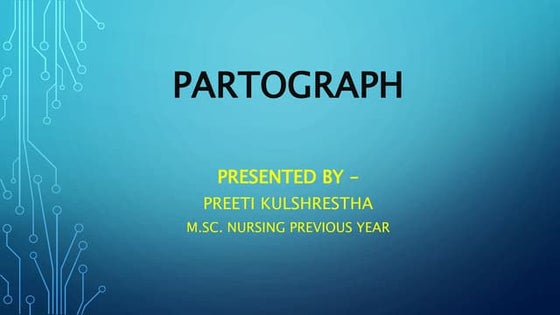 Partograph | PPTX