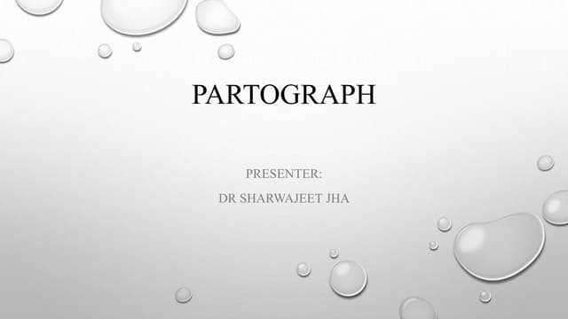 Partogram | PPT
