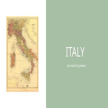 Italy During the First World War SlideShow | PPTX