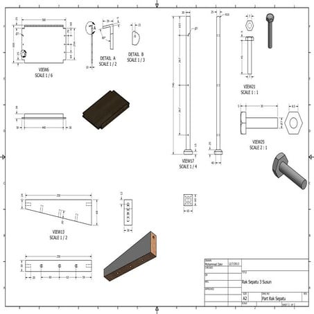 Part Rak Sepatu | PDF