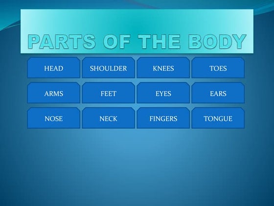The parts of my Body | PPT