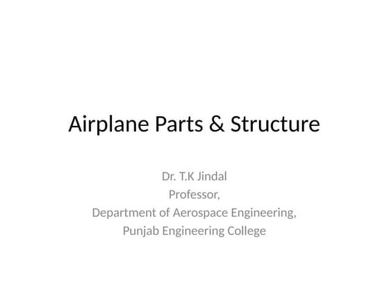 Drag polar | Flight Mechanics | GATE Aerospace | PPTX | Air Travel | Travel Type
