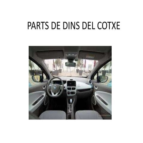 Parts de dins del cotxe | PPT