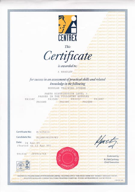 Diploma – successful parts selling | PDF