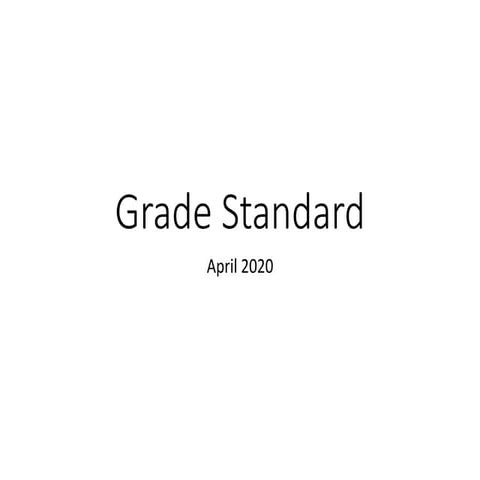Parts Engineering Grade Standard.pptx