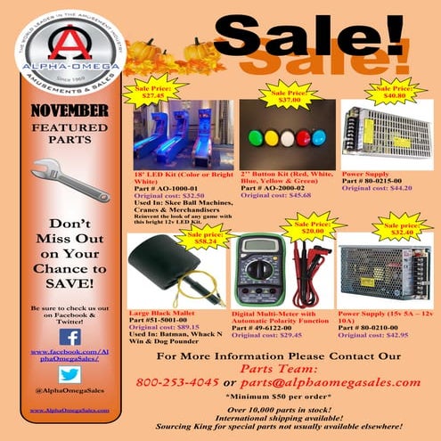 Parts flyer - November 2017 | PDF