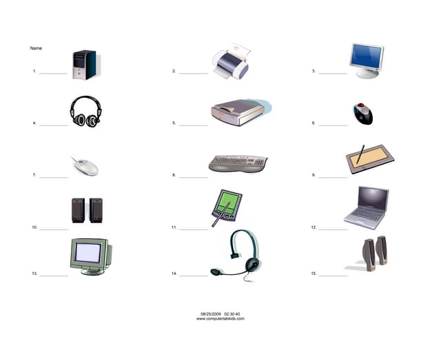 Basic Parts of Computer | PPTX