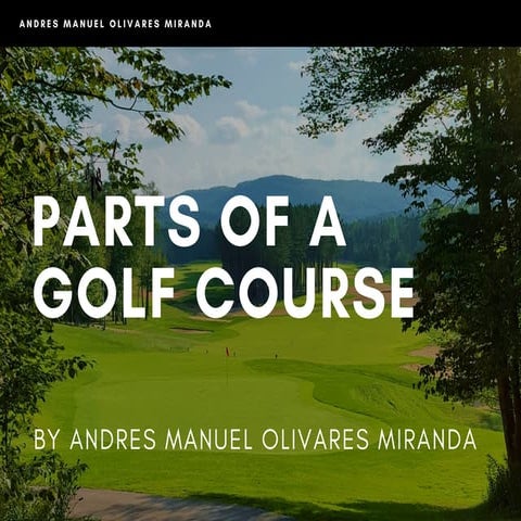 Parts of a Golf Course | PDF