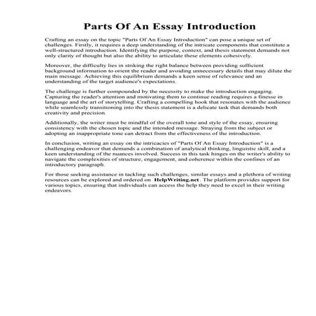 Sample Essays For College | PDF