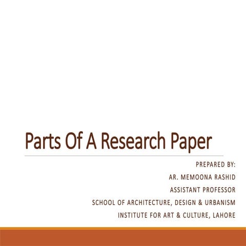 Parts of a Research Paper lecture 1.pptx