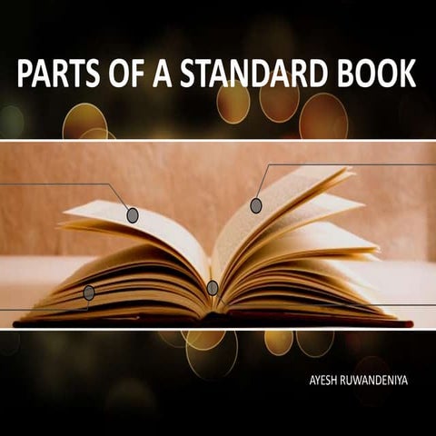 Parts of a book | PPTX