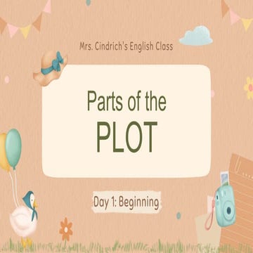 Parts of a Story Plot | PPTX