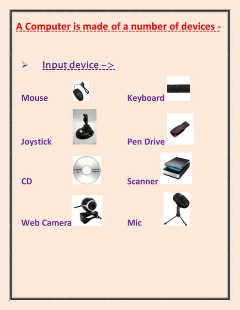 Computer parts 2 | PPT