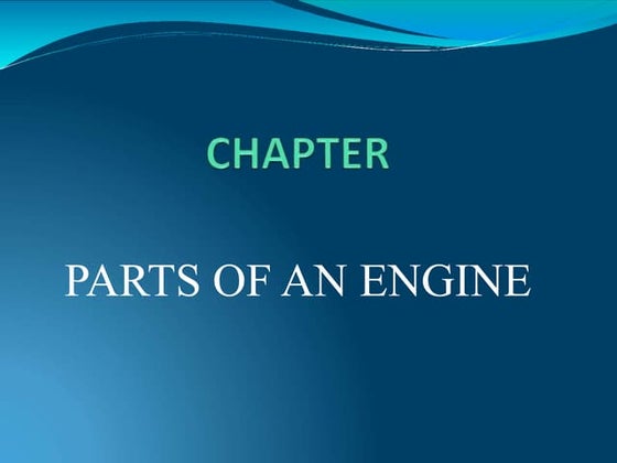 Troubles in Engine system | PPTX