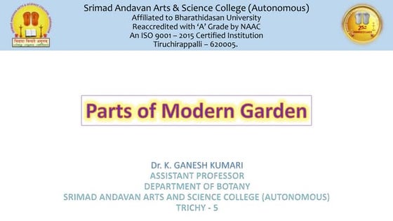 Gardening formal and informal garden | PPT