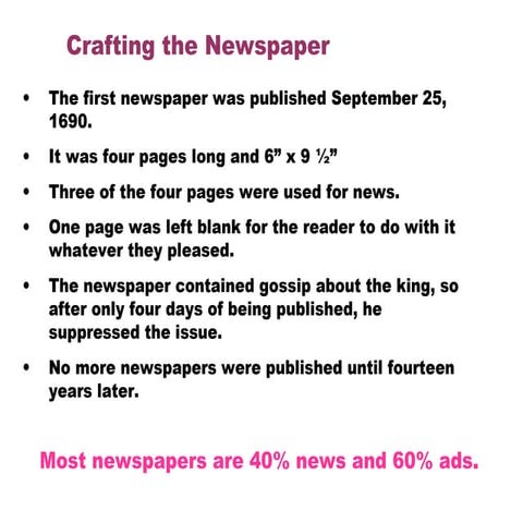 Partsofnewspaper | PPT