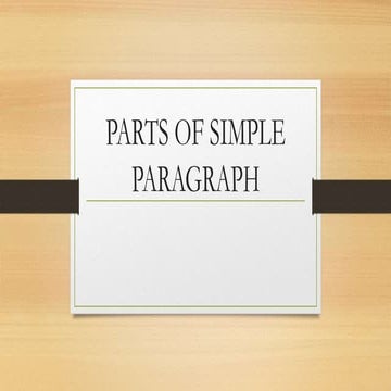 PARTS OF SIMPLE PARAGRAPH q1 g4.pptx